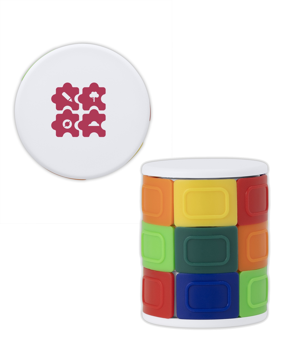 Rotate & Slide Puzzle Fidget Toy | Inkmule
